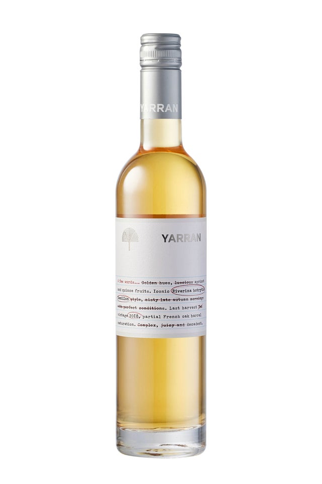 ‘A Few Words’ 2018 Botrytis Semillon